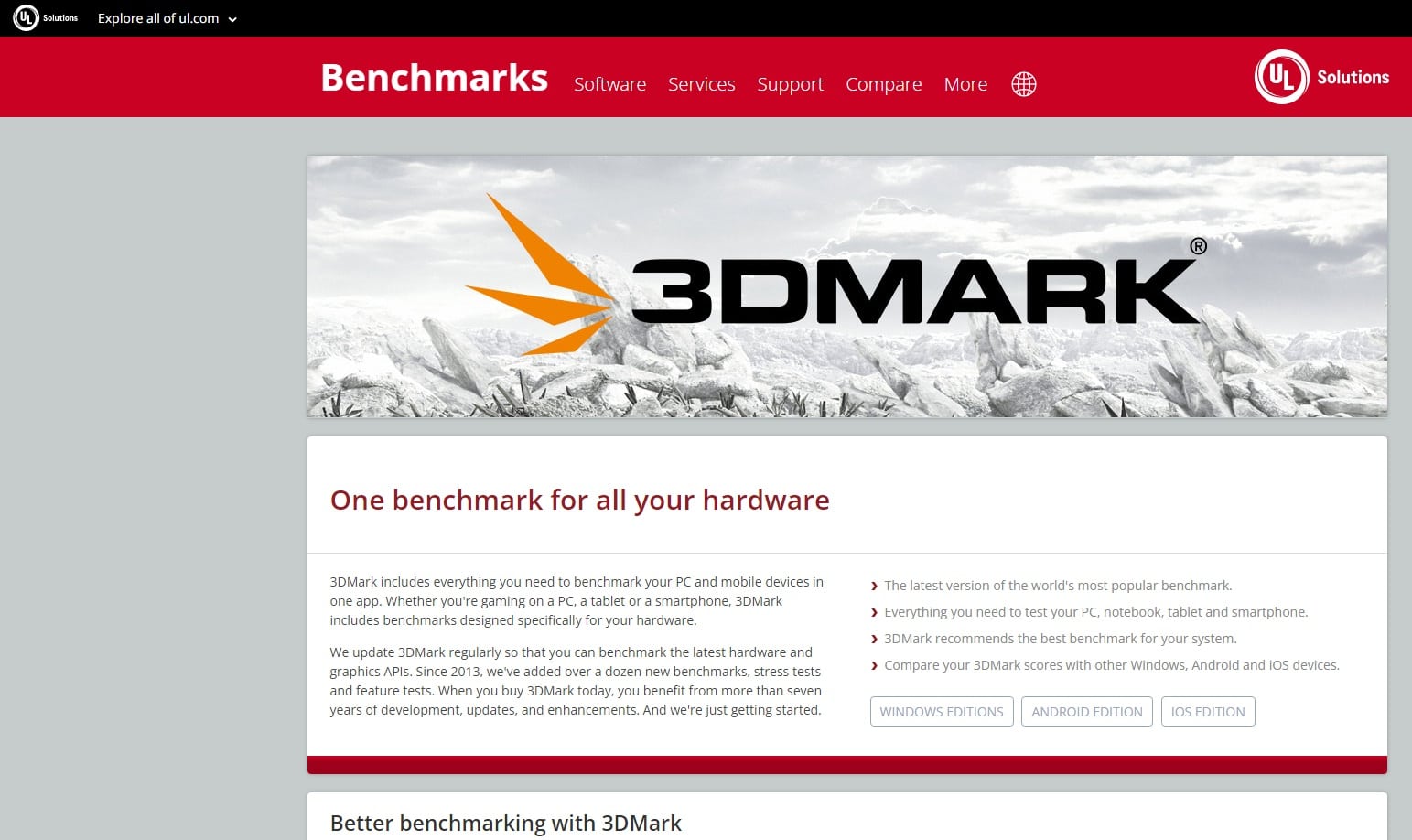 3款最好的基准测试软件 - Masing